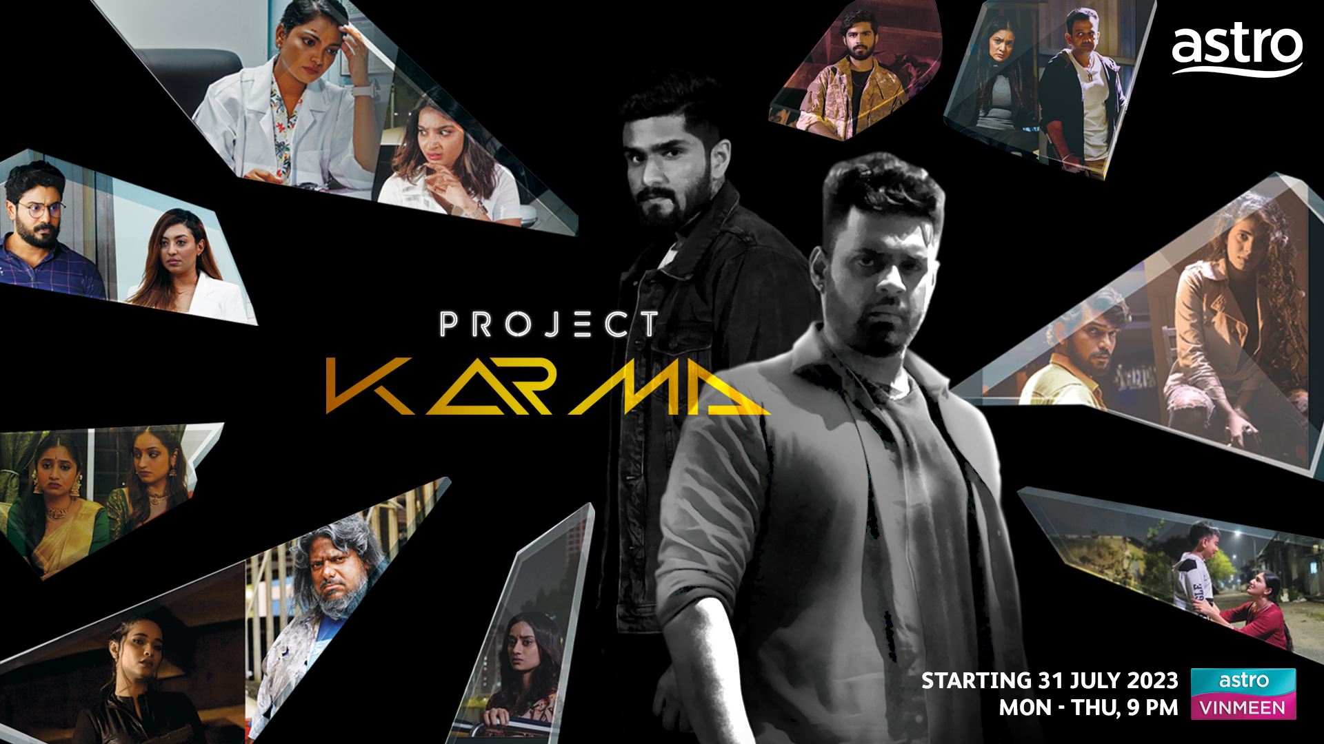 Catch local Tamil drama fantasy series ‘Project Karma’ premiering 31 July on Astro Vinmeen (Ch ...